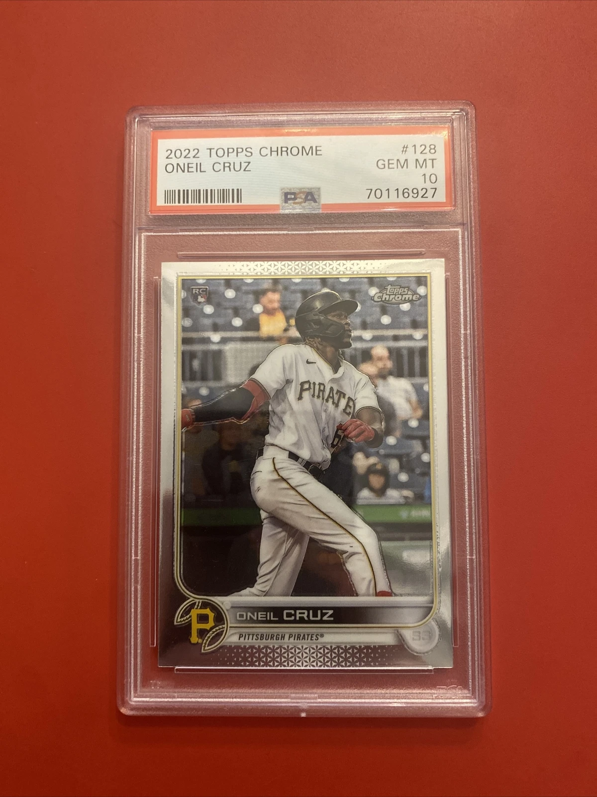 Oneil Cruz 2022 Topps Chrome #128 Base PSA 10 Price Guide - Sports Card ...
