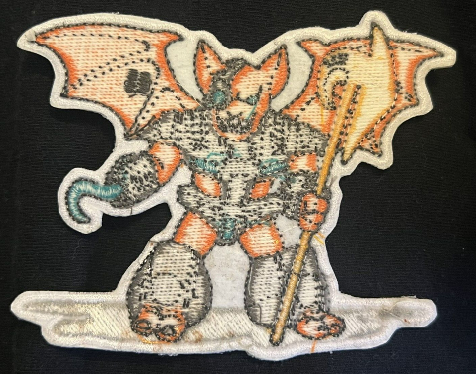 BATTLE BEASTS embroidered BAT figure patch action takara transformers ...
