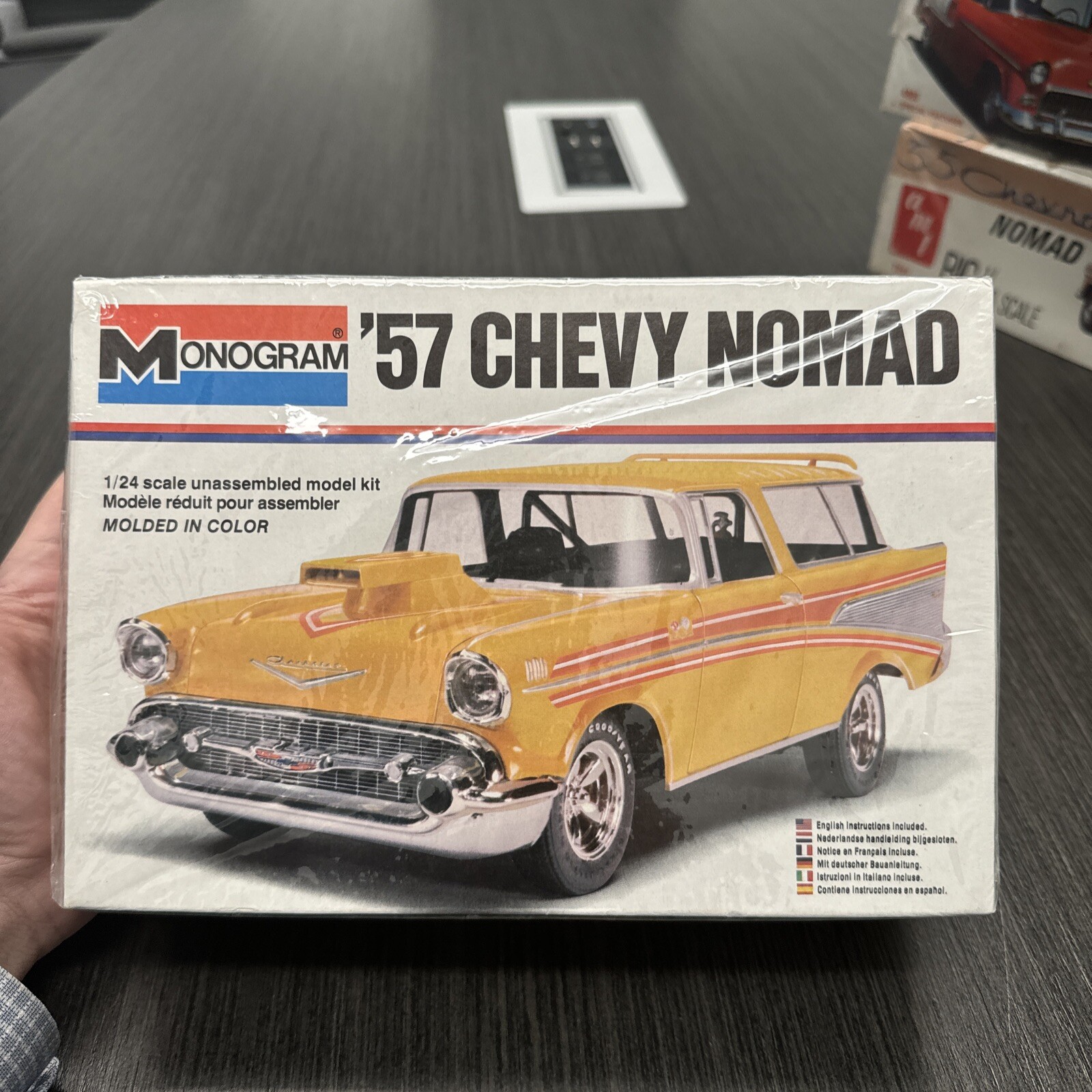 Vintage Monogram 57 Chevy Nomad Model Car 1:24 Kit 2235 | eBay