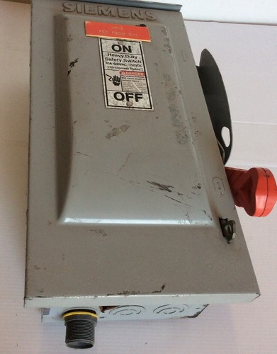 HF361NR SIEMENS 3P 600 V 30 AMP NEMA | eBay