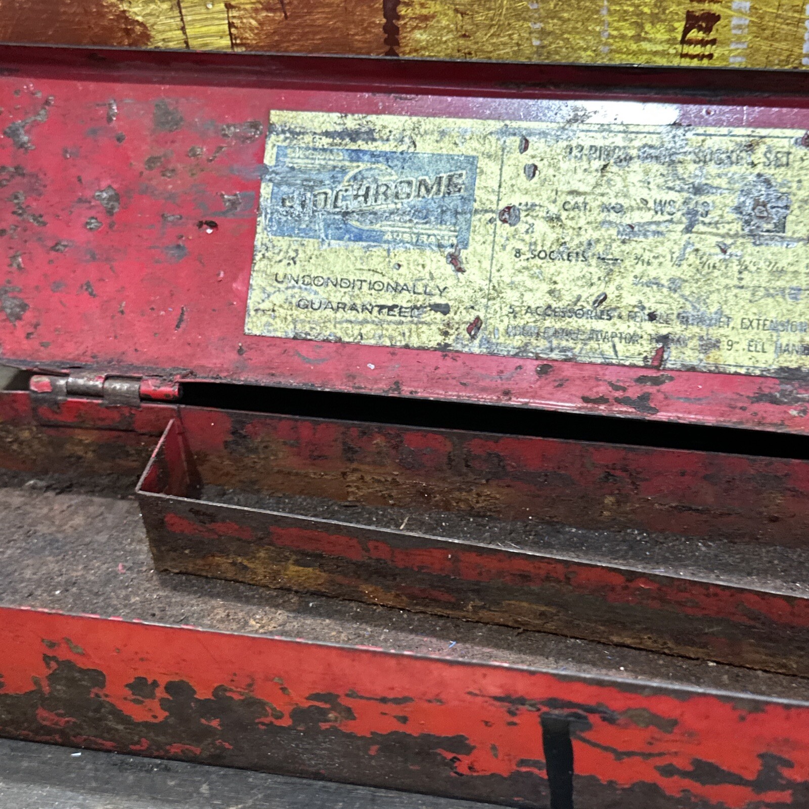 Sidchrome Empty Vintage Socket Case Cat No WS513 | eBay