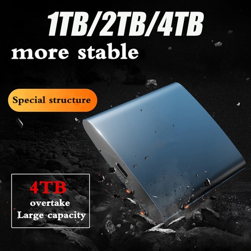 1TB/2TB/4TB Type-C 3.1 External Hard Disk Drive Durable Large-capacity ...