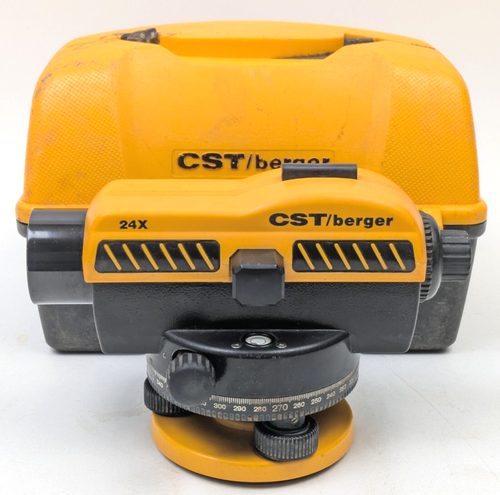 CST / Berger 24X Transit Level Optical Scope Construction Surveying ...
