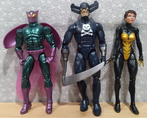 Marvel Legends 6.5" Action Figure Lot Wasp Grim Reaper Spider-Man ...