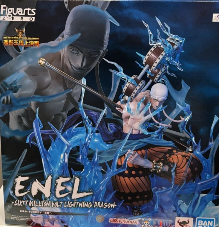One Piece Figuarts Zero Afshar Enel Sixty Million Volt Lightning Bandai ...
