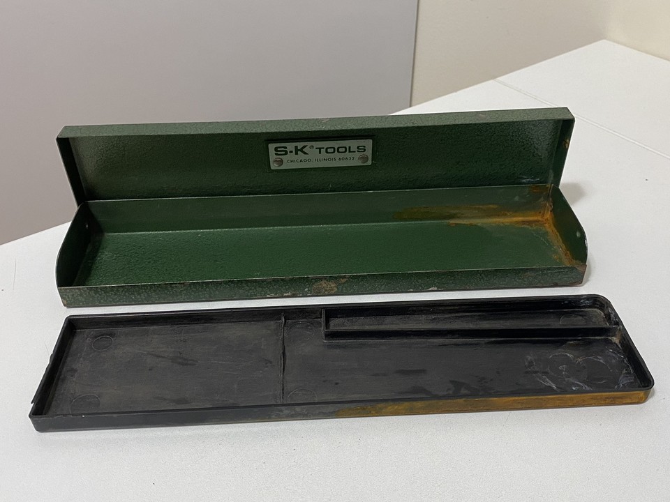 S-K Tools MTL. Socket Set Box Case (Only) 10-1/2" X 2-1/2” X 1 ...