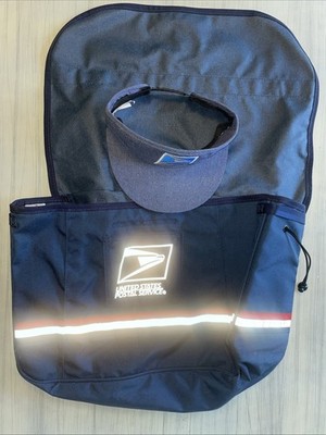 USPS Satchel Messenger D1200F Postal Carrier Mail Bag Strap Reflective ...