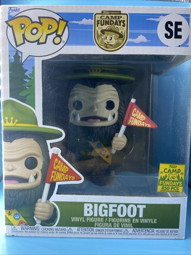 2023 Camp Fundays Bigfoot Funko Pop LE 850 | eBay