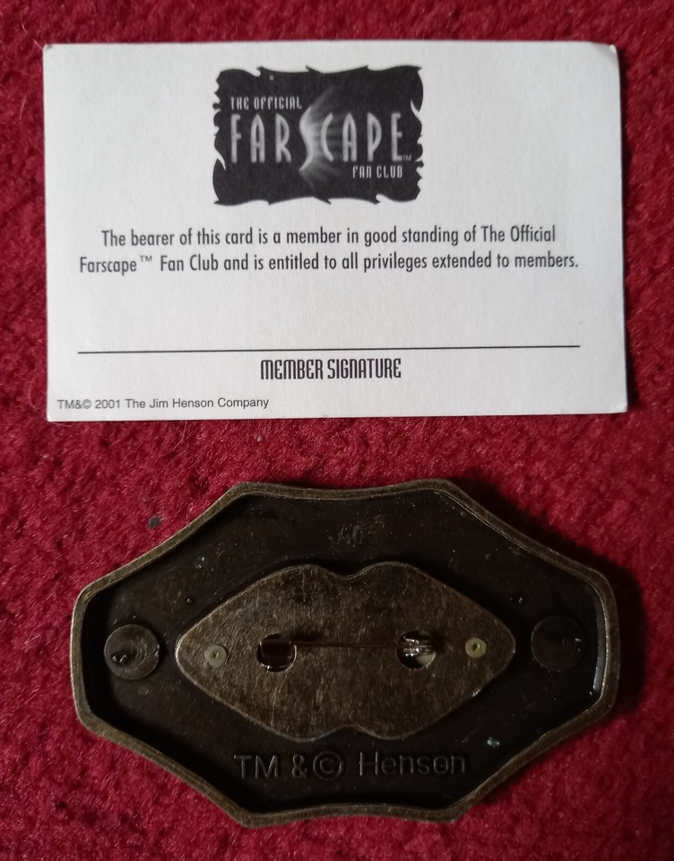 Farscape Official Lifesize Communicator badge Henson Company 2001 | eBay UK