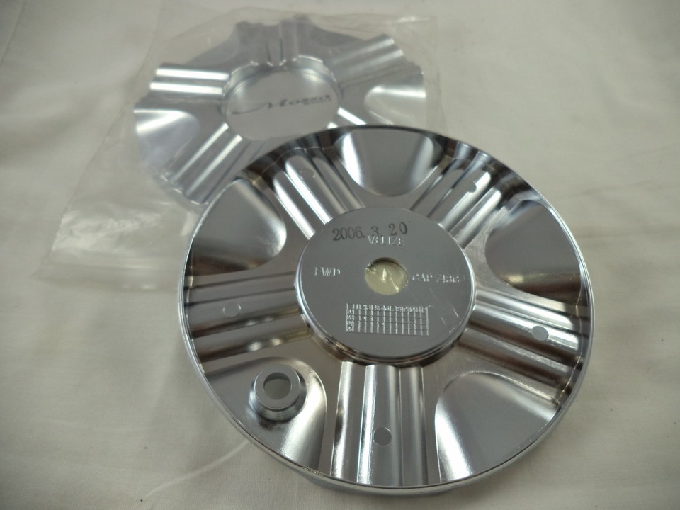 Mossa Wheels Chrome Custom Wheel Center Caps # C-743 / CAP-743C (SET OF ...