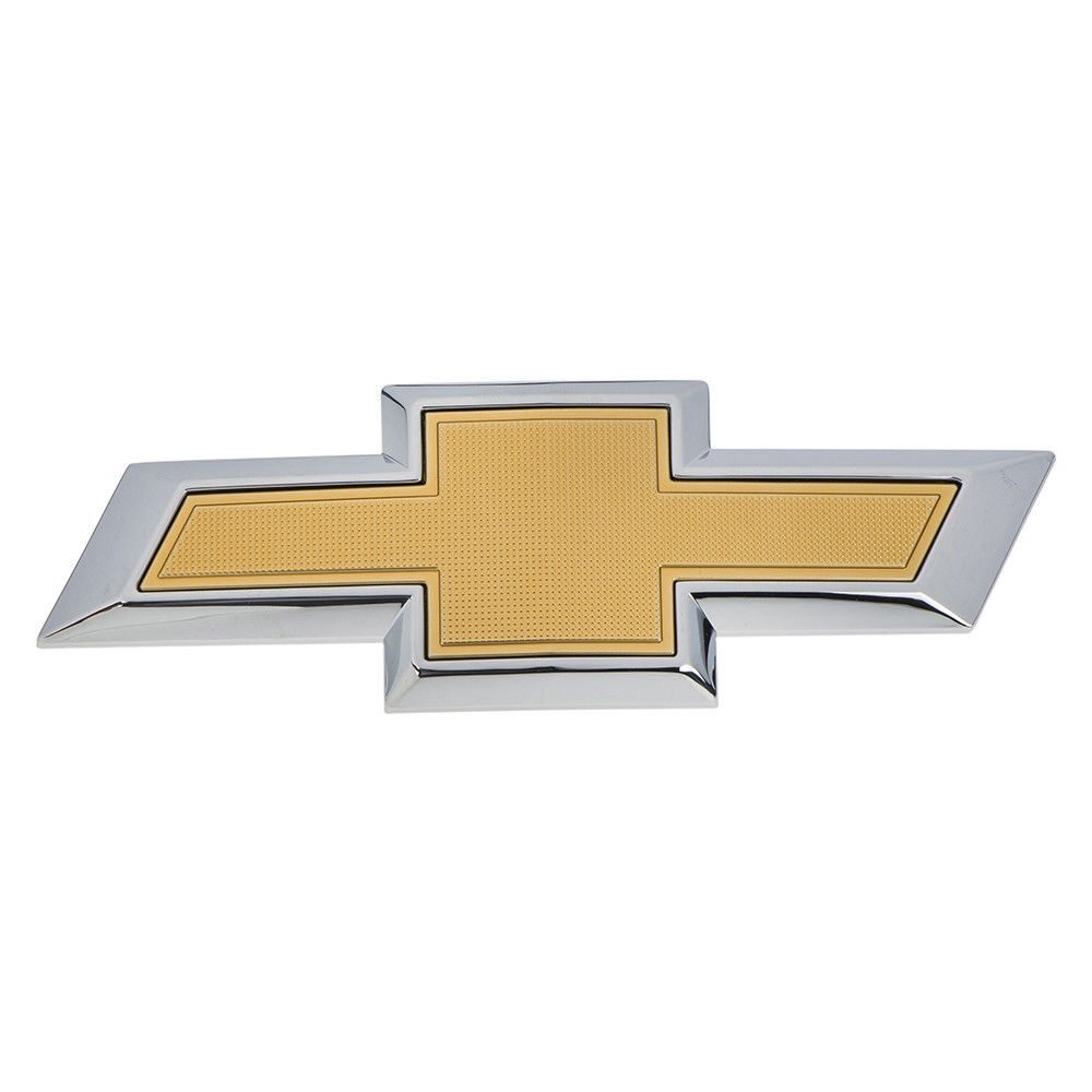 OEM NEW GM 16-23 Camaro Rear Trunk Lid Bowtie Emblem Badge Gold Chrome ...