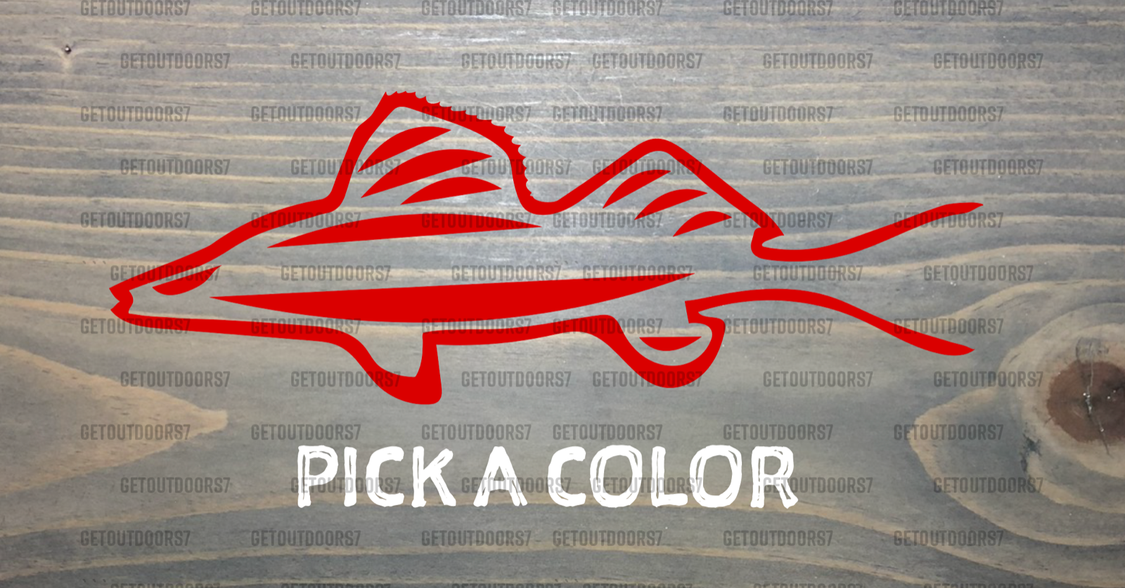 Walleye Sticker Decal Fishing Fish Rapala Berkley Storm Lindy Okuma ...