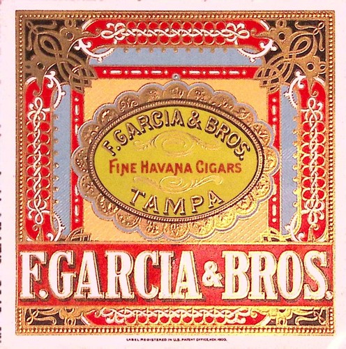 F Garcia & Bros Cigar Label Vintage Fine Havana | eBay