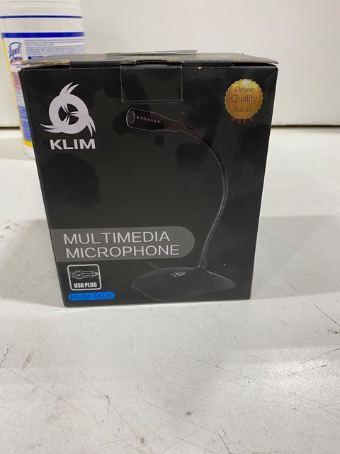 KLIM Talk USB Desk Microphone for PC Mac Ps4 Laptop Zoom Skype Gaming ...