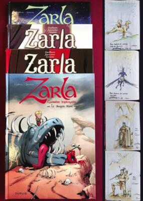 Zarla Lot des T1 à 4 - tous dédicacés ! (Guilhem) (Neuf) | eBay