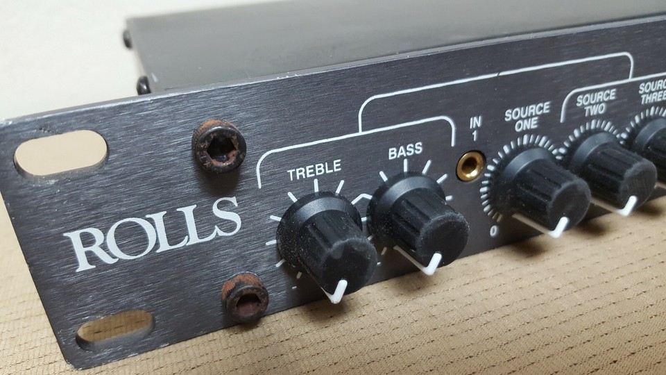 Rolls MA2355 Mixer Amplifier w/Power Cord (Rack mountable) -Used- | eBay