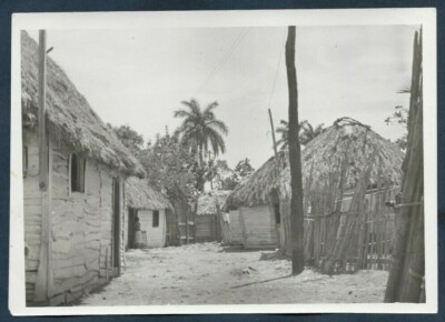 CUBAN BOHIO WOODEN HUT COUNTRYSIDE FARMERS´ SETTLEMENT CUBA 1950s Photo ...