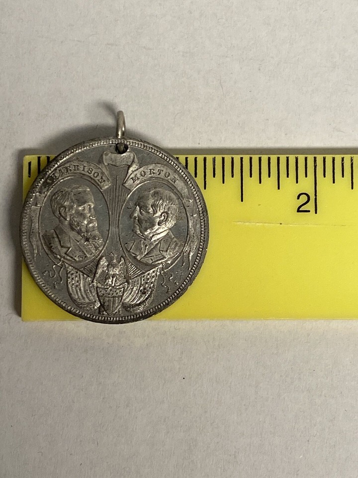 DeWitt 1888 Benjamin Harrison campaign Token -BH-1888-13 - 1888 | eBay