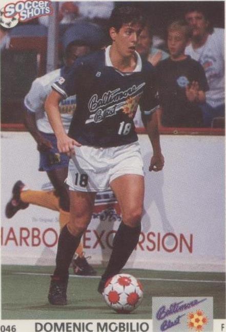 1991 Soccer Shots MSL - Domenic Mobilio #046 for sale online | eBay