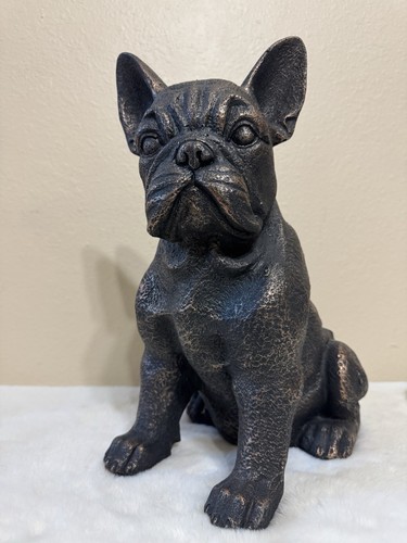 Sitting French Bulldog Frenchie statue indoor/outdoor 14"H Dog Lover ...