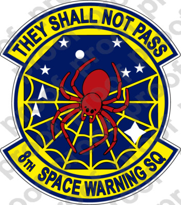 STICKER USAF 8TH SPACE WARNING SQUADRON | eBay