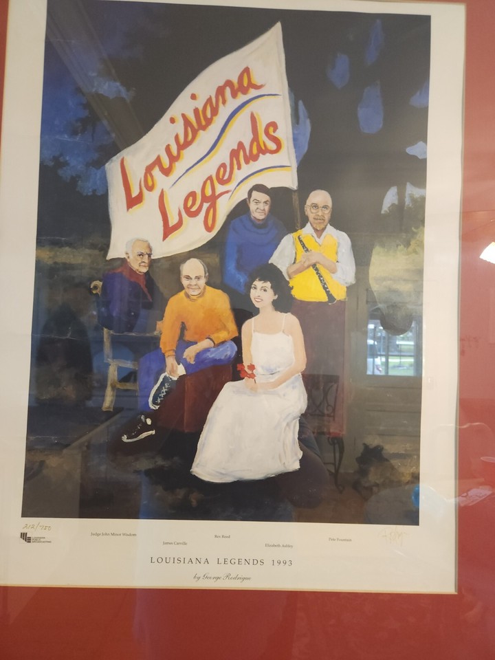 Louisiana Legends 1993 Signed and Numbered Print by George Rodrigue | eBay