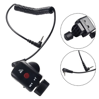 Camcorder-Zoom Remote Control 2.5mm-Jack Cable For Canon-Sony/Lanc ...