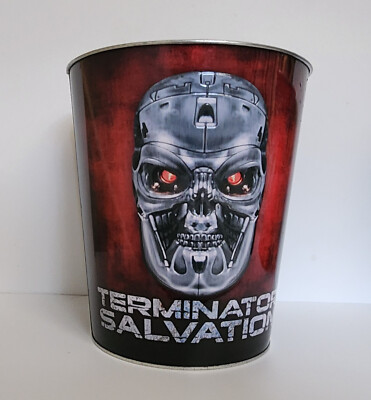 Hoyts Cinema Collectable Popcorn Tin Terminator Salvation (no lid ...