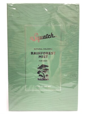 Dr. Squatch Natural Cologne - Rainforest Mist For Men, 1.7 oz | eBay