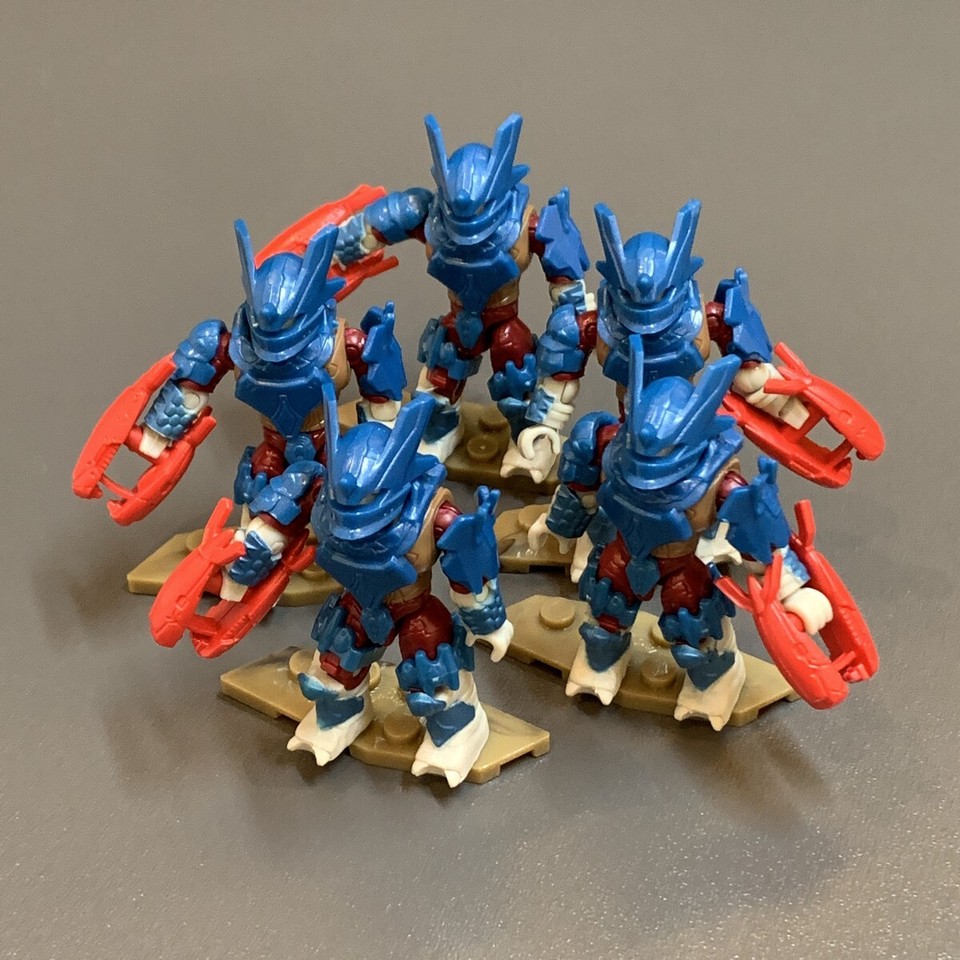 NEW 5 MEGA Construx Halo Universe Brute Minor ODST WOMBAT OVERWATCH ...