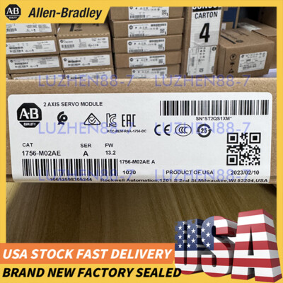 1756-M02AE A ControlLogix 2-Axis Encoder New Sealed Allen-Bradley Free ...