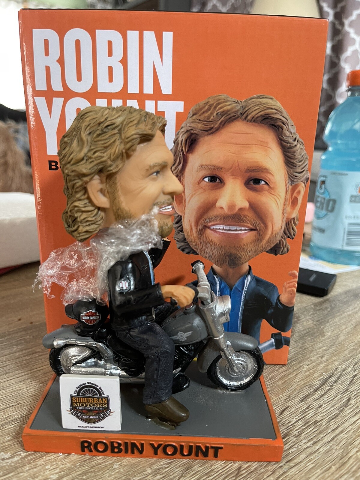 2018 Lakeshore Chinooks Robin Yount Harley-Davidson Bobblehead New In ...