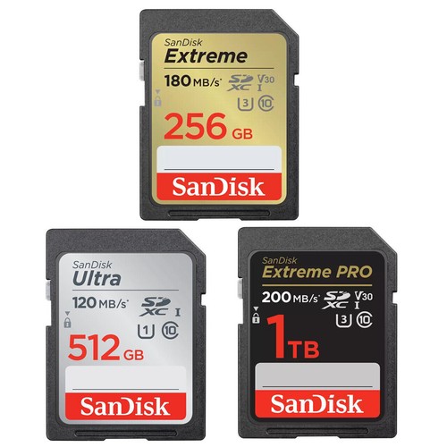 SANDISK 32GB 64GB 128GB 256GB 512GB 1TB EXTREME PRO ULTRA SD CLASS 10 ...