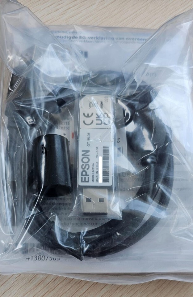 Epson OT-WL06-323 WIRELESS LAN DONGLE 2.4/5GHZ WE/CE C32C891323 (Brand ...