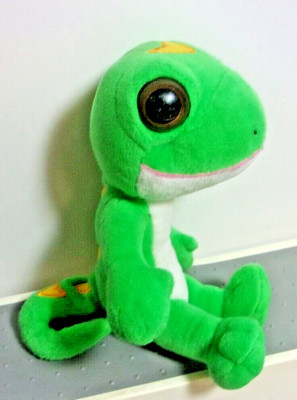 Geico Gecko Mascot Plush Stuffed Animal Lizard 6" Geico Insurance ...