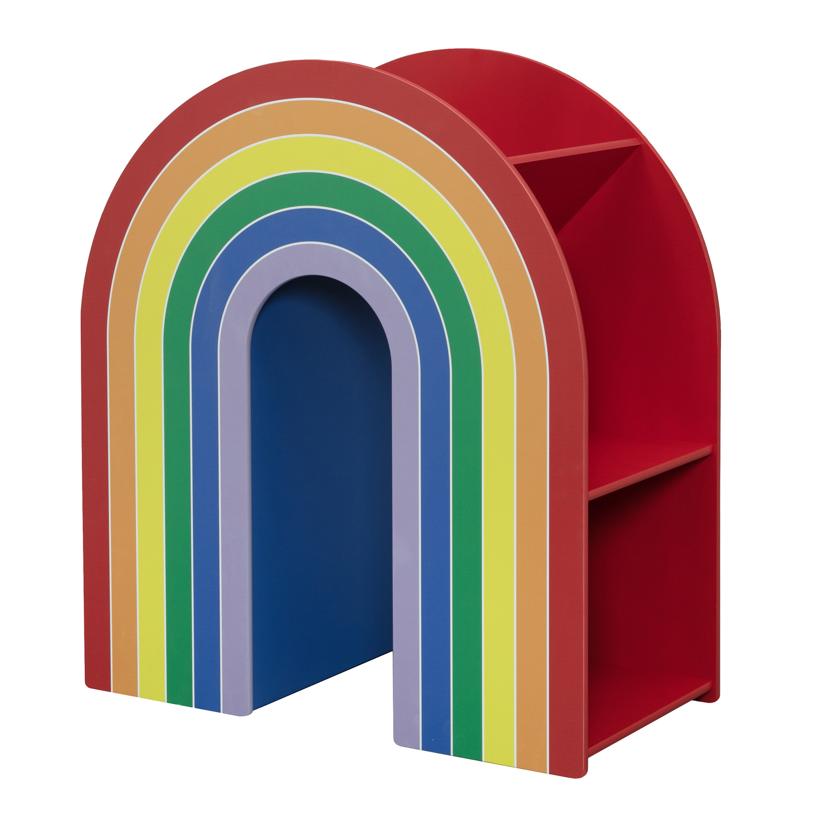 Delta Children Rainbow Bookcase - Bright & Fun Kids' Toy and Book ...