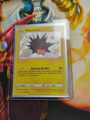 Pincurchin SV043/SV122 Shining Fates Shiny Vault Shiny Holo Rare ...