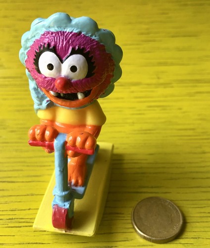 Muppet Babies Animal Toy Figure Figurine Promotional Fast Food Rocker ...