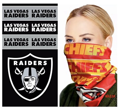 Las Vegas Raiders NFL SuperDana Neck Scarf Gaiter Mask Bandana | eBay