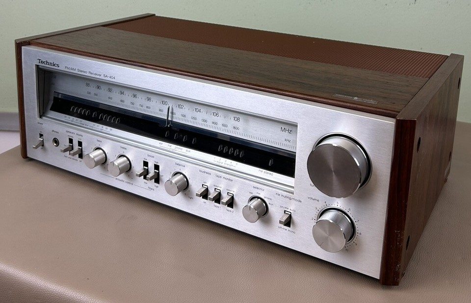 TECHNICS SA 404 STEREO RECEIVER NICE | eBay