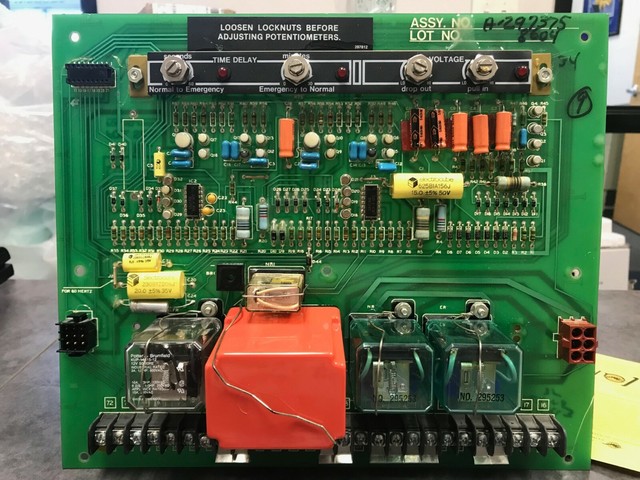 Kohler Automatic Transfer Switch Control Board B-297375 for sale online ...