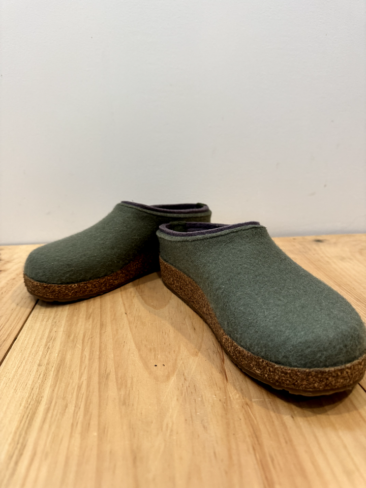 Haflinger Kris Lifestyle Wool Clogs- Size 38- Color Kiwi | eBay