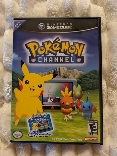 Pokemon Channel Nintendo Gamecube Excellent Condition. Tested! Manual ...