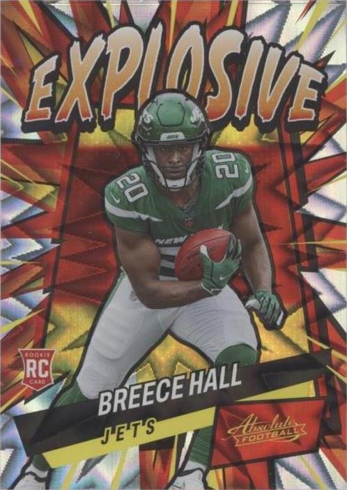 2022 Panini Absolute - Explosive Breece Hall #E45 (RC) for sale online ...