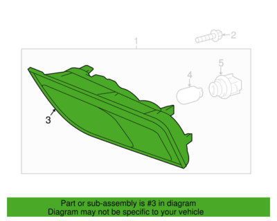 OEM GENUINE LEXUS 20-23 GX460 FRONT LEFT DRIVER TURN SIGNAL LAMP 81521 ...