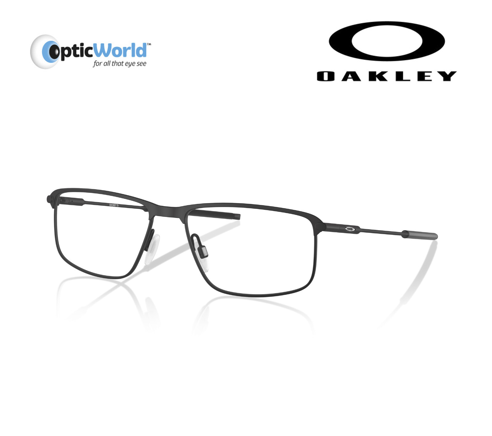 Oakley OX5019 Socket Ti - Designer Spectacle Frames with Case (All ...