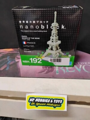 Paris, Banks of the Seine Nanoblock Micro Sized Building Blocks Kawada ...