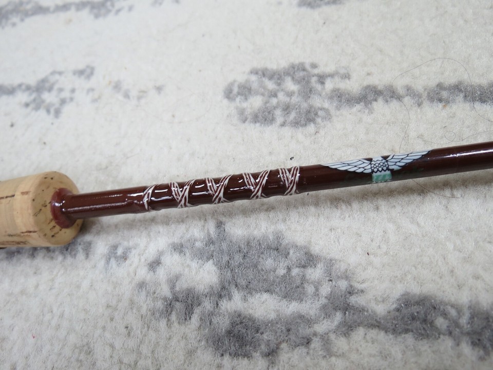 Fenwick Trout fishing rod mod. 140 tin spiral guides (lot#16682) | eBay