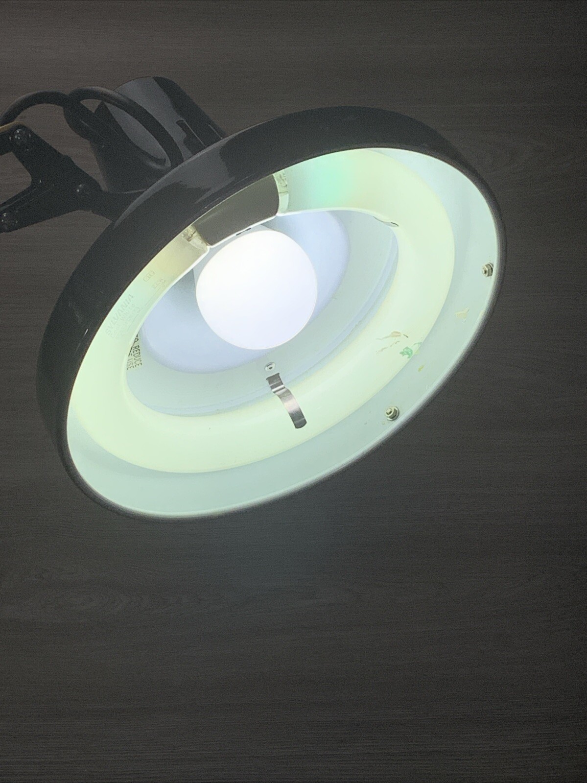 Vintage Black Desk LTS Lamp And Clamp Articulated Metal | eBay