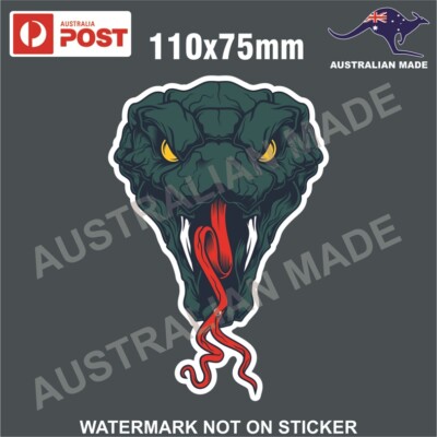 SNAKE HEAD STICKER | eBay Australia